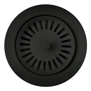 Blanco-Coal Black-Color-Coordinated Metal Waste Flange